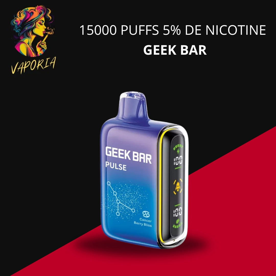 Cigarette Jetable - Geek Bar Pulse 5% 15000 Puffs – Vaporia