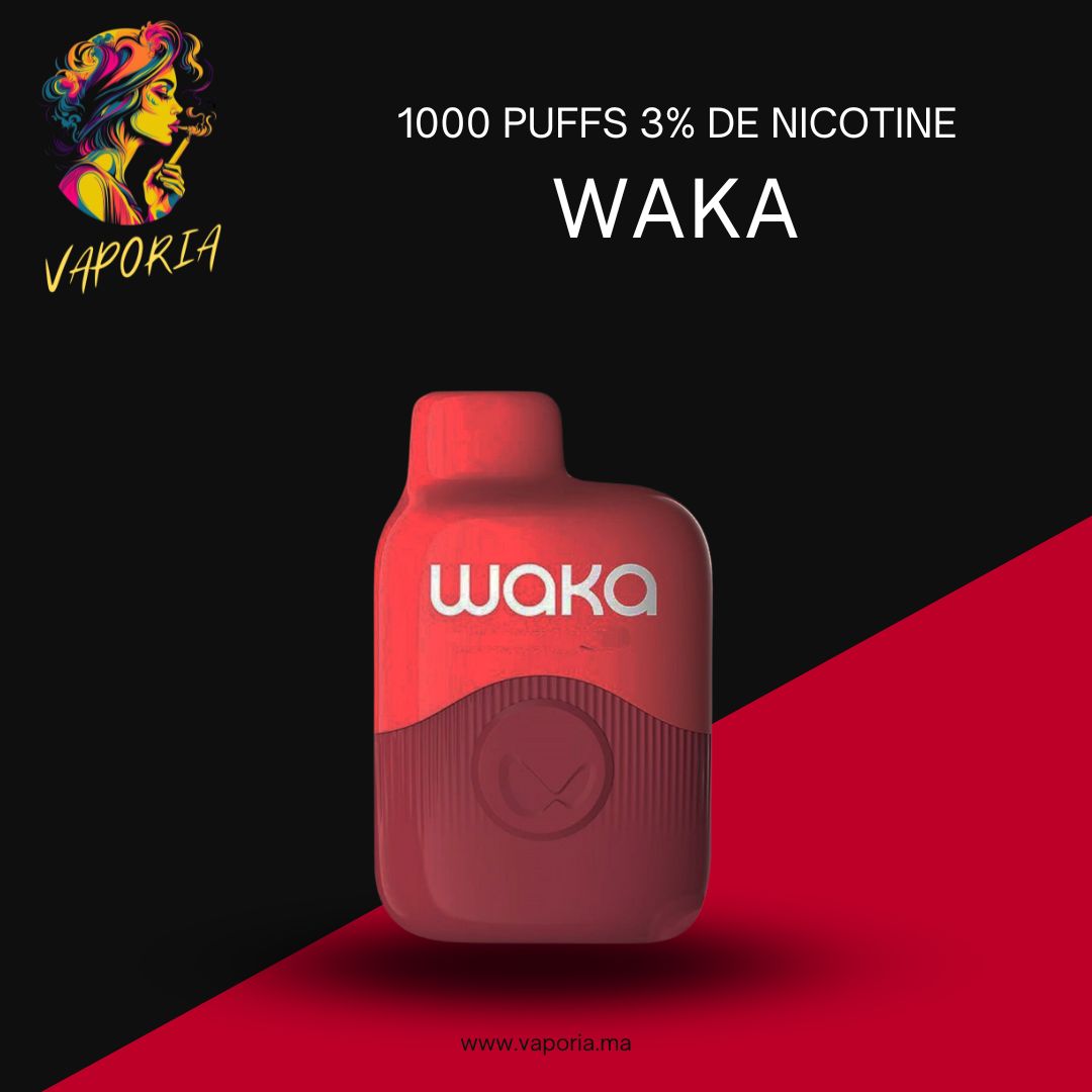 Cigarette Jetable - Waka soPro 1000 Puffs 3% – Vaporia